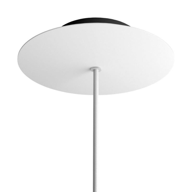 Creative cables - Rosone Rose-One rotondo, diametro 200 mm con 1 foro e ...