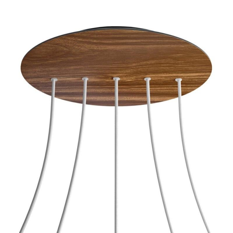 Creative cables - Rosace XXL Rose-One rond de 400 mm de diamètre avec 5 ...