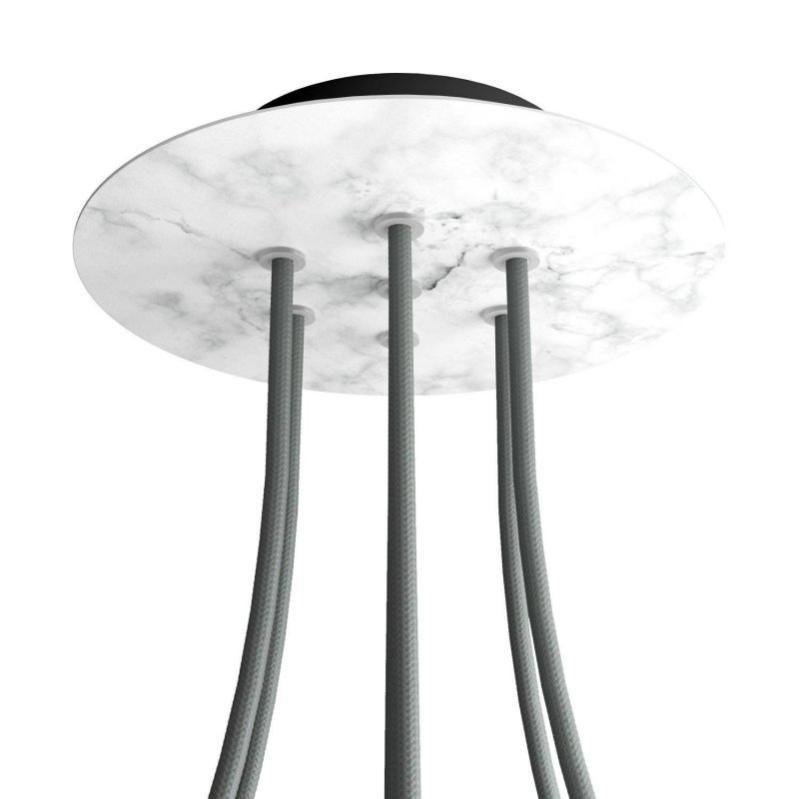 Creative cables - Rosace Rose-One rond de 200 mm de diamètre avec 7 ...