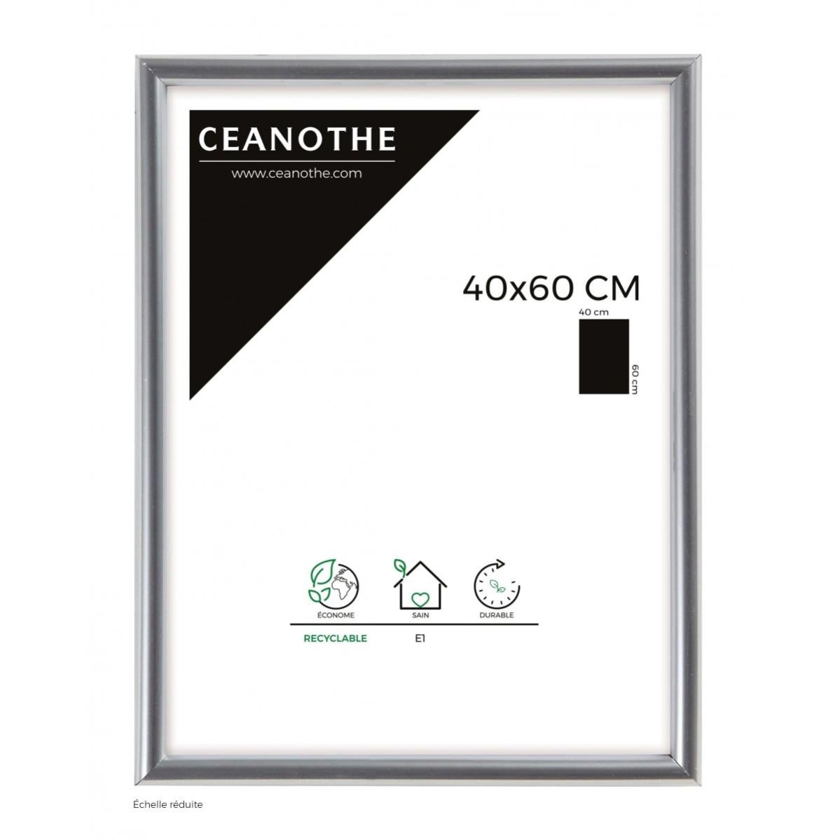 Cadre photo Gallery argent 40x60 cm | Leroy Merlin