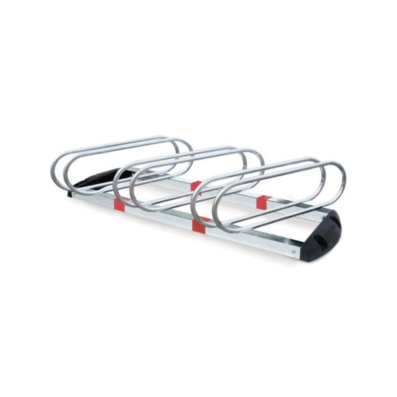 Portabiciclette *Premium* 3 posti inclinato a 60° fornito con fissaggi ...