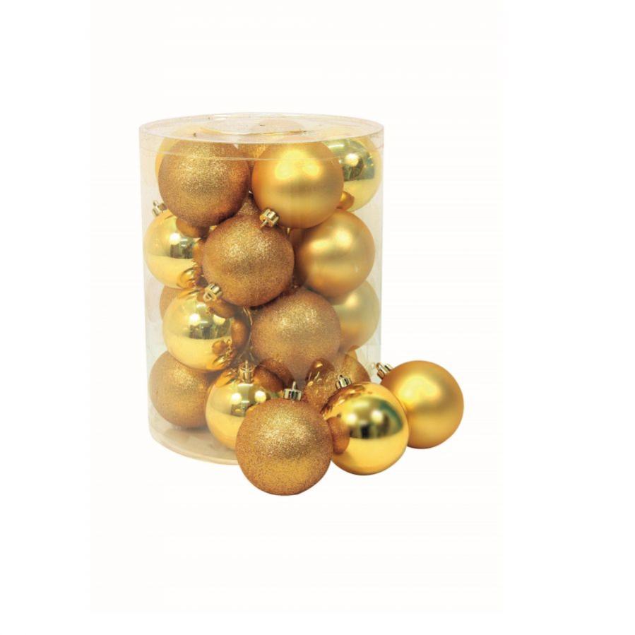 Palline in Cilindro da 20 Sfere d 80 mm oro | Leroy Merlin