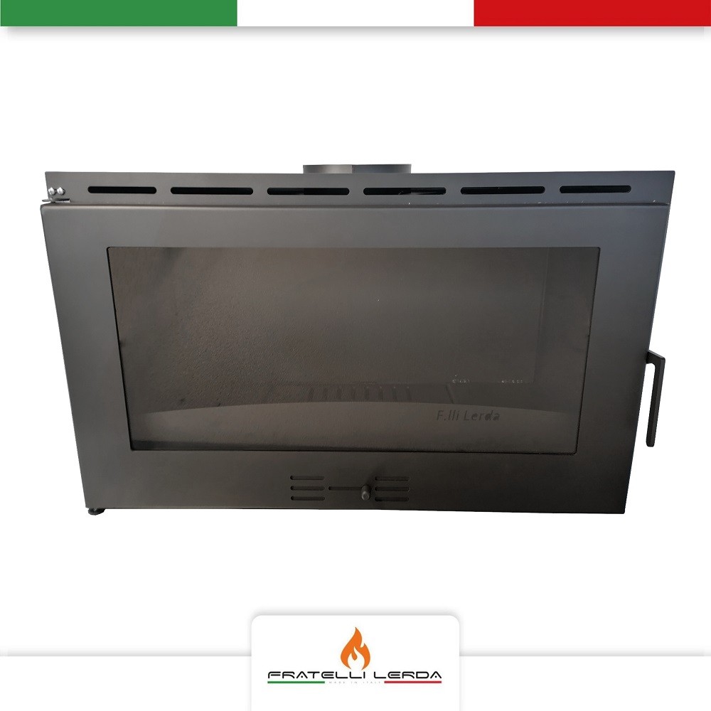 Caminetto Inserto a Legna F.lli Lerda L-70 Ventilato Kw 14 | Leroy Merlin