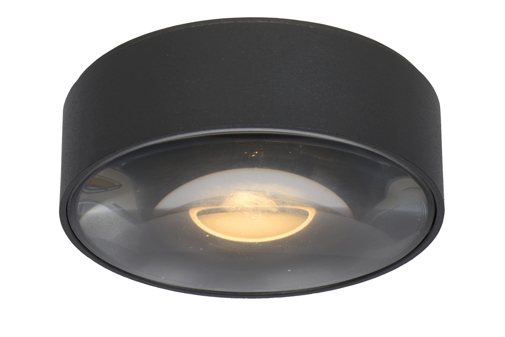 Lucide RAYEN - Foco de techo Baño - Ø 10 cm - LED - 1x6W 3000K - IP65 ...