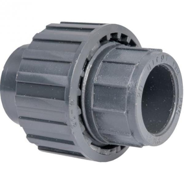Raccord union PVC pression noir droit - Femelle Ø 40 mm - Girpi | Leroy ... Raccord union PVC pression noir droit - Femelle Ø 40 mm - Girpi | Leroy ...