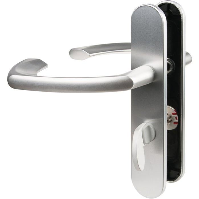 Poignée de porte intérieure - Alto XL - Vachette - Gris argent ...