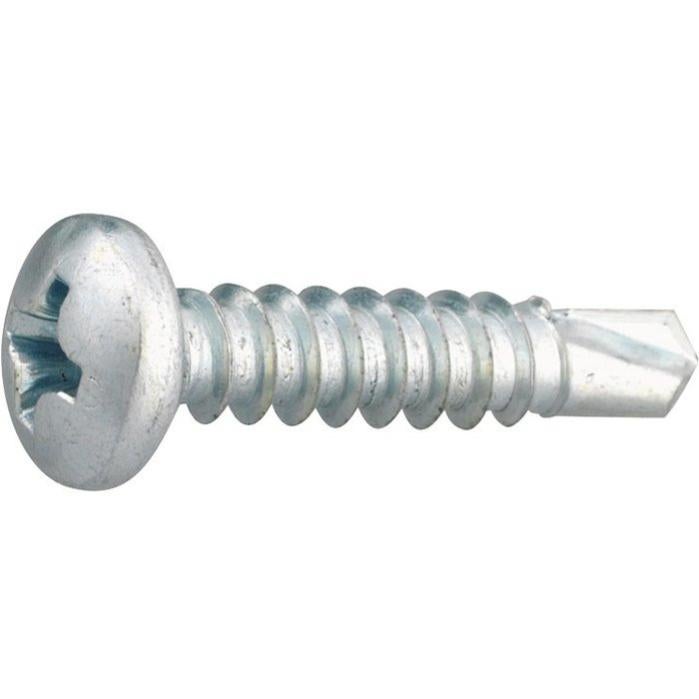 Vis tôle - Viswood - Autoperceuse - Tête ronde - PH - Acier zingué - 4 ...
