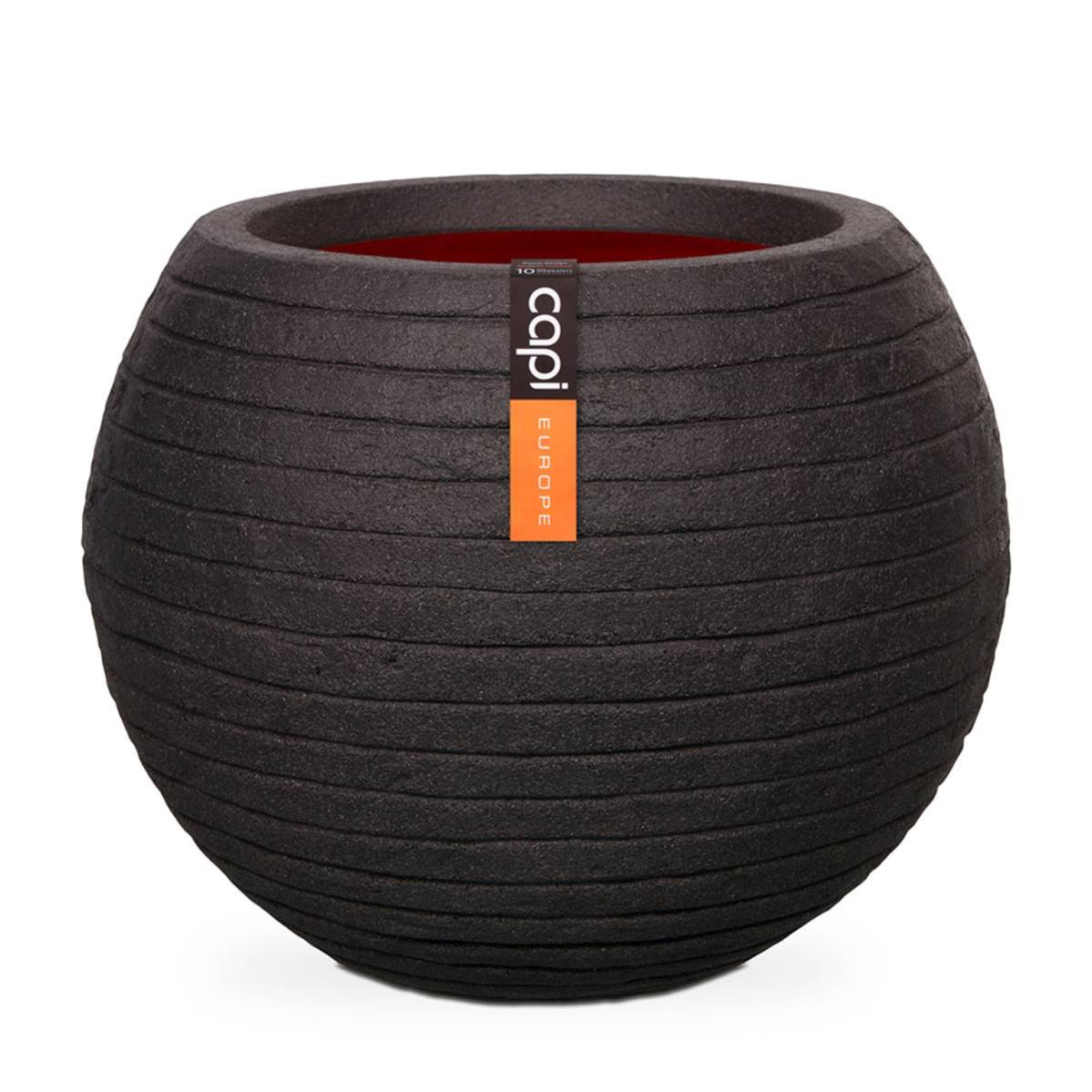Bac Row en plastique de qualité supérieure Int/Ext. boule 62x48 cm noir ...