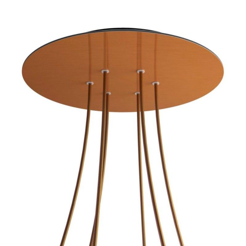 Creative cables - Rosace XXL Rose-One rond de 400 mm de diamètre avec 6 ...