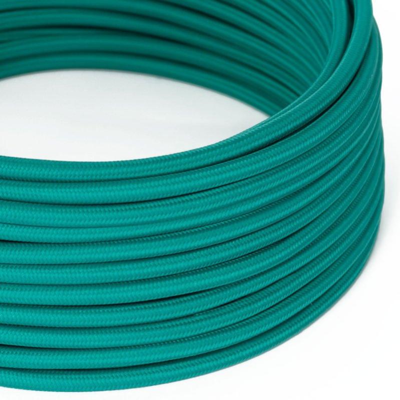 Creative cables - Fil Électrique Rond Gaine De Tissu De Couleur Effet ...
