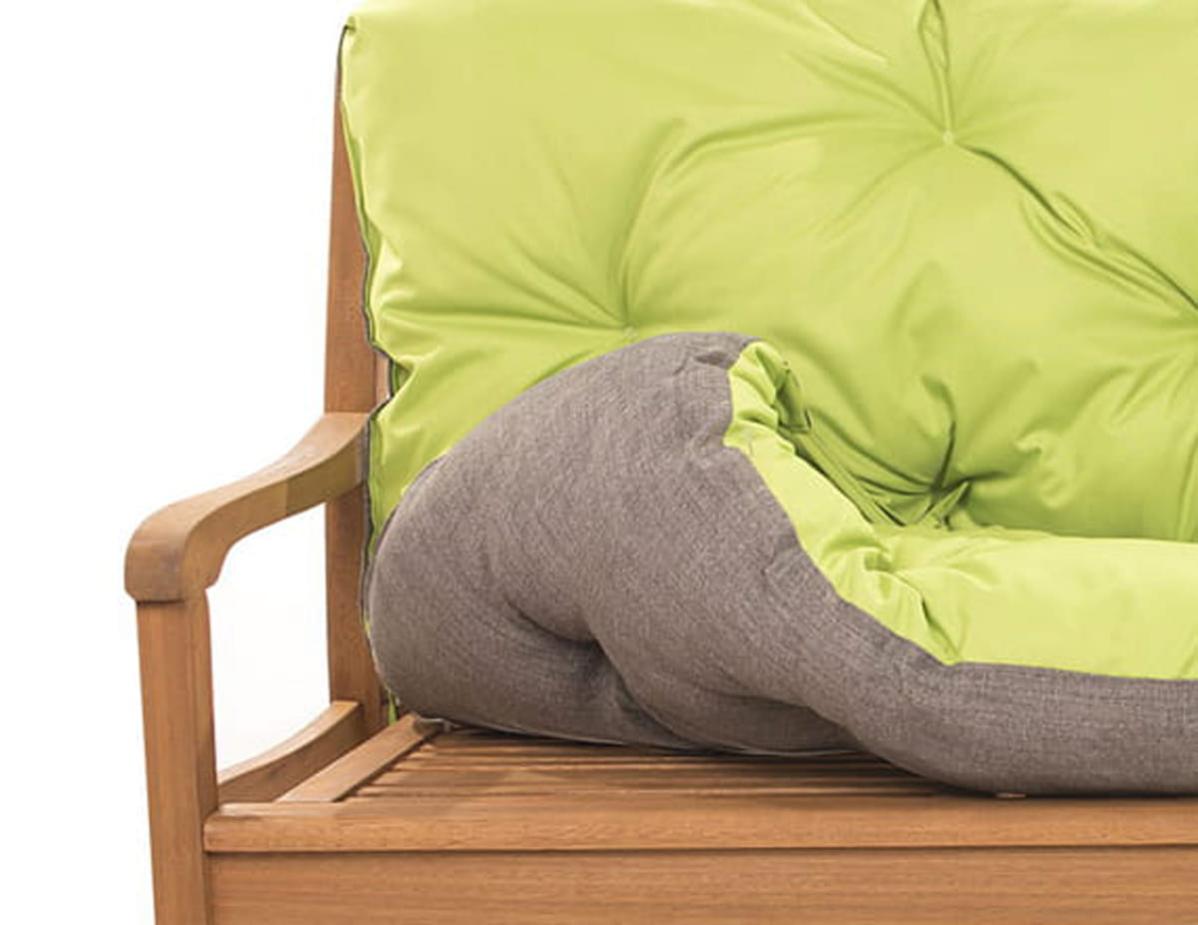 Set Cuscini Pallet, Seduta 120 x 60 e Schienale 120 x 60cm Lime ...