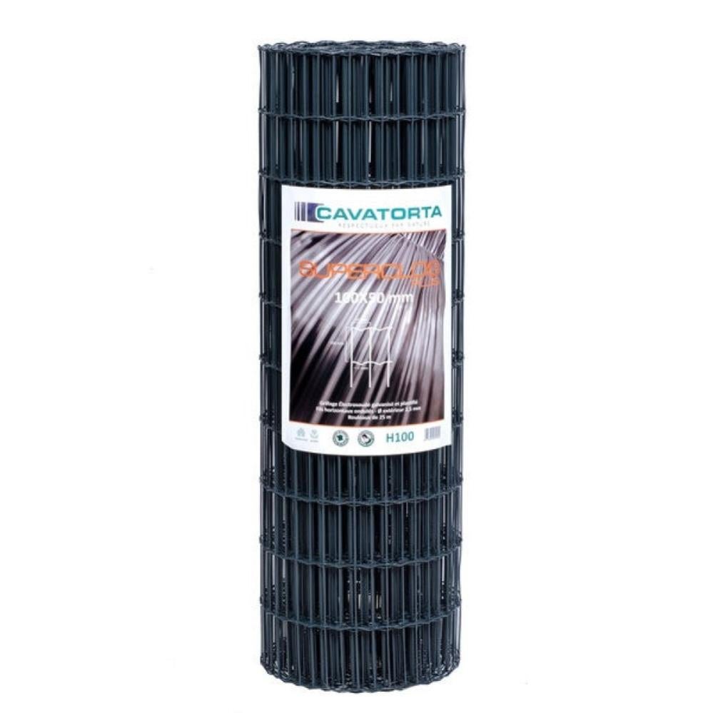 Malla malla gris L.100 X l.50 mm y H.1 x L.25 m | Leroy Merlin