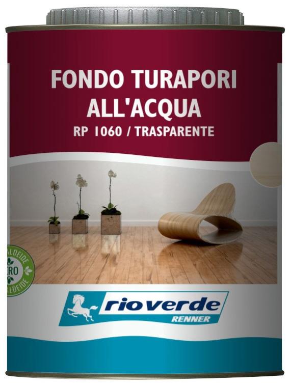 Renner Rio verde - Fondo Turapori RP1060 Trasparente per Parquet / 0.750 lt | Leroy Merlin