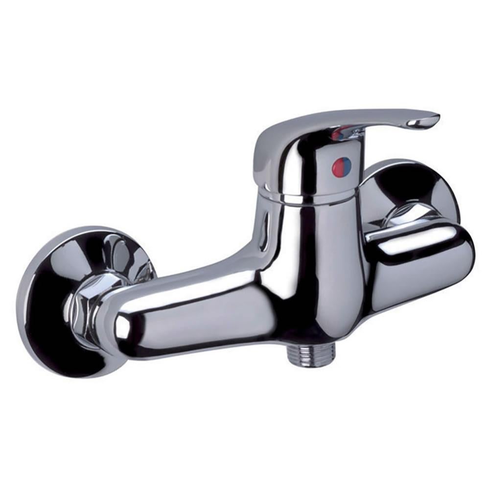 Miscelatore monocomando esterno doccia europa in ottone colore cromato ...