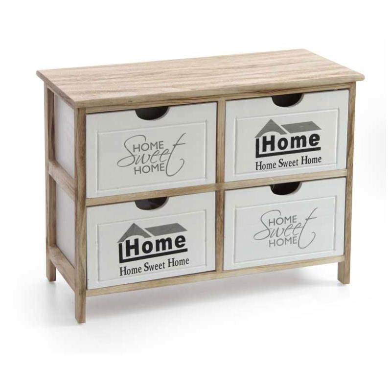 Mobile cassettone 4 cassetti cm 67 x 28 x 47 h | Leroy Merlin