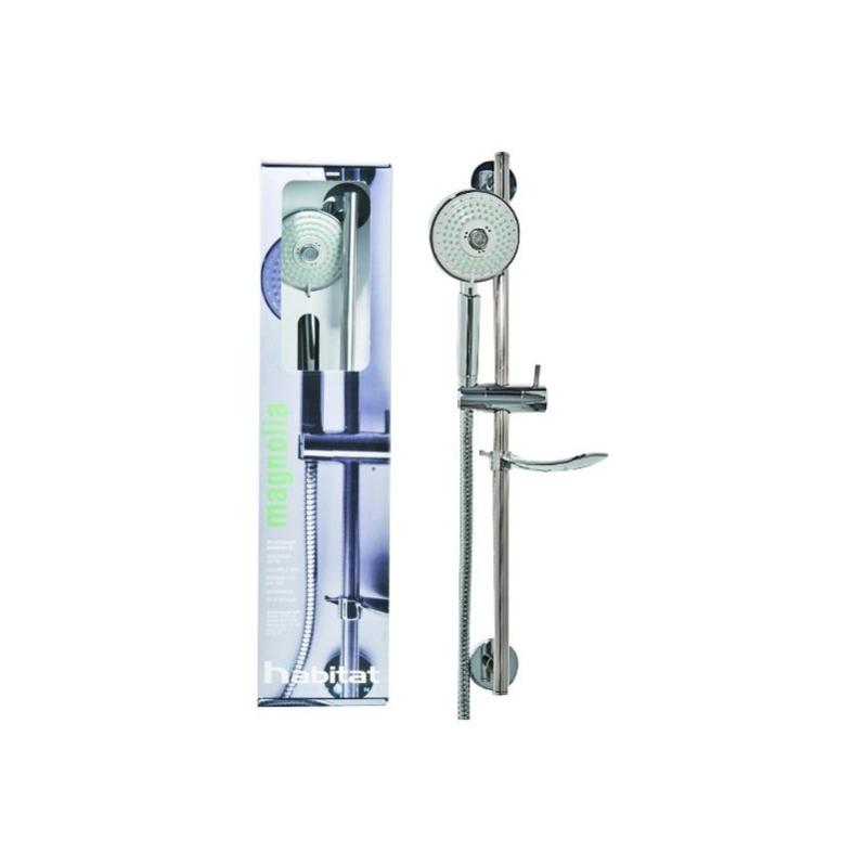Rail Coulissant Chrome pour Douche Série Magnolia ART.JTB-11-3 + JTA-119 | Leroy Merlin