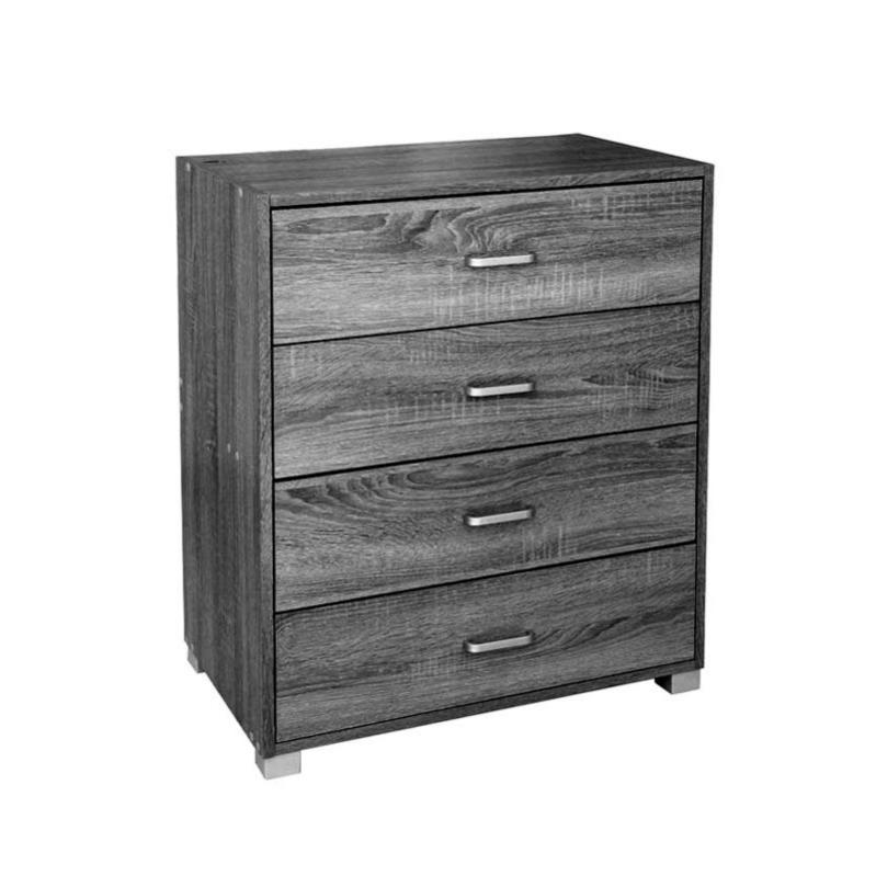 Cassettiera grigia con 4 cassetti 68x40xh.83 cm | Leroy Merlin