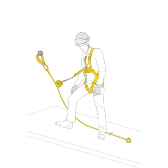 Kit anti-chute asap lock fall arrest 10m petzl - t.2 - k094aa01 | Leroy ...