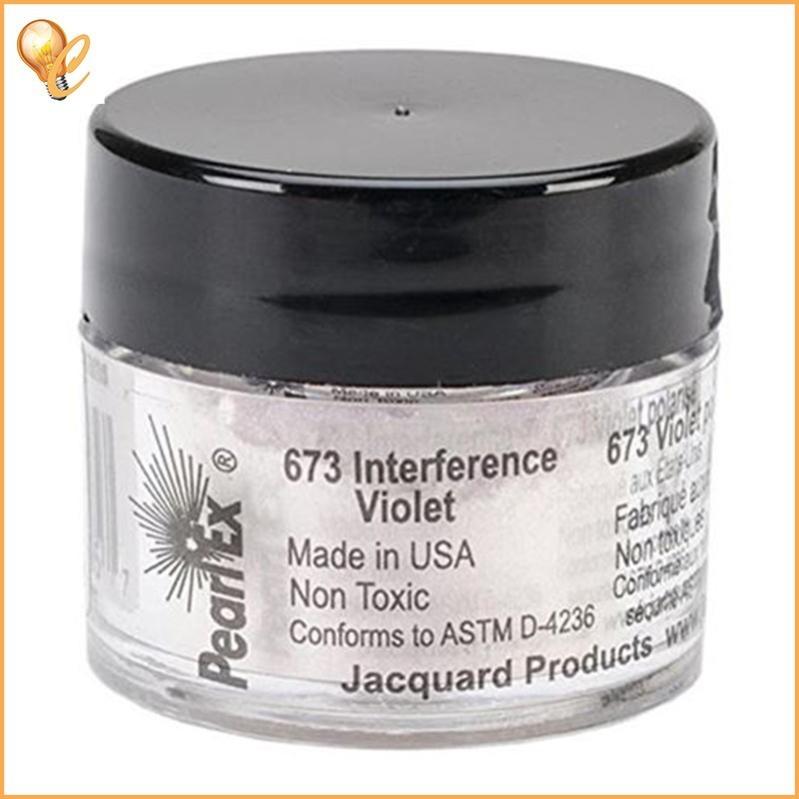 Pigmenti in polvere pearl ex - 673 Interference violet - Jacquard color ...
