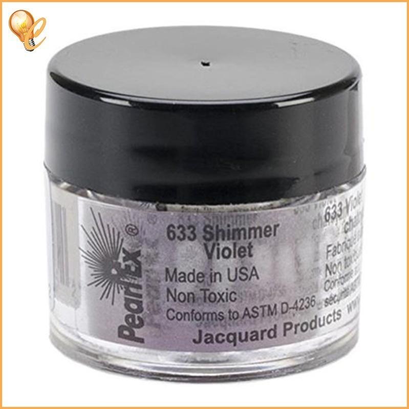 Pigmenti in polvere pearl ex - 633 Shimmer Violet - Jacquard color (3 ...