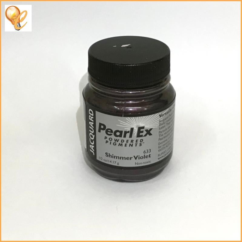 Pigmenti in polvere pearl ex - 633 Shimmer Violet - Jacquard color (14 ...