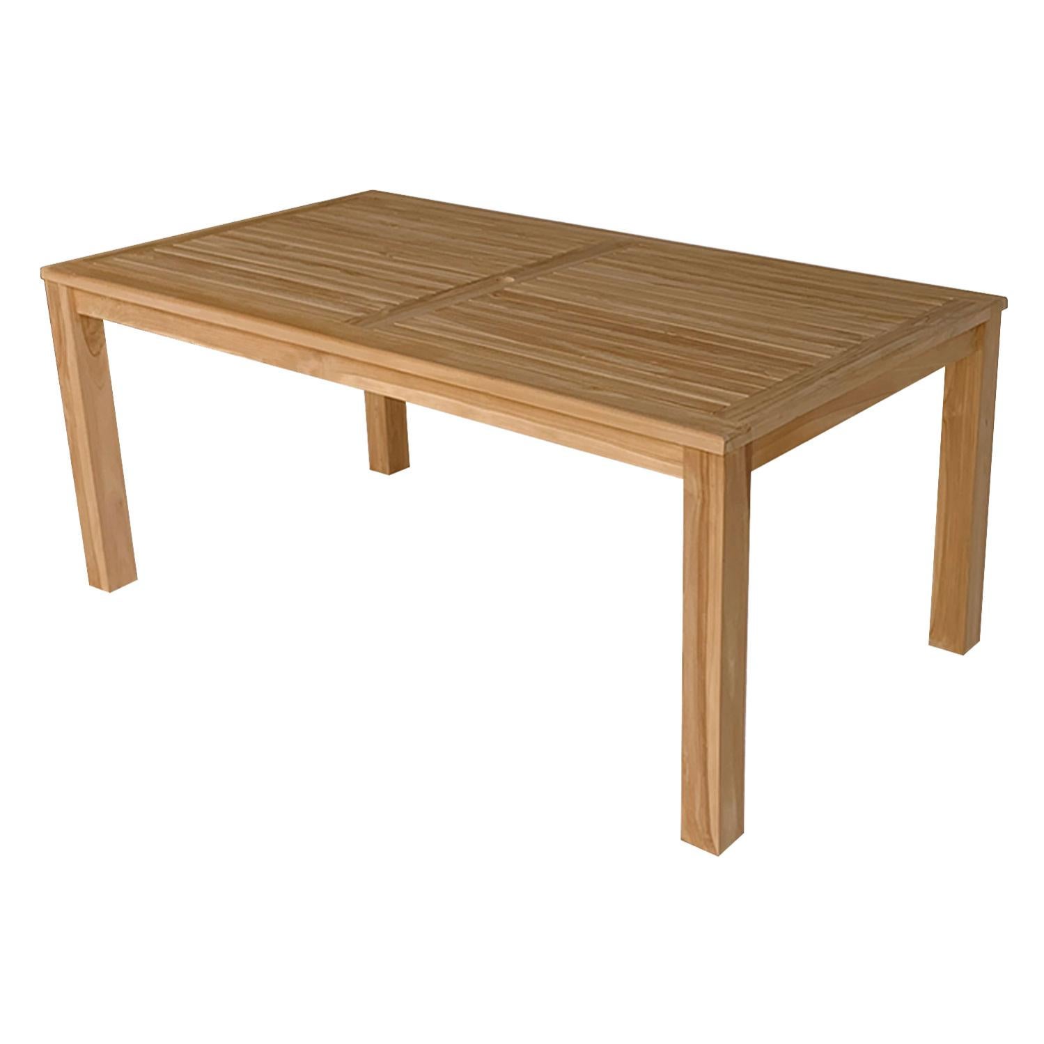 Mesa de teca de 180cm JAVA | Leroy Merlin