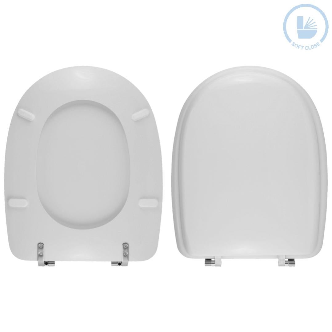 Copriwater dedicato per serie Up aperto Sanitosco in resina poliestere ...