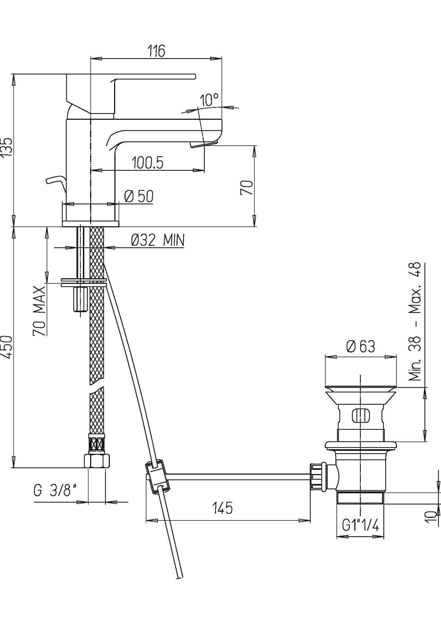 Grohe Cisterna para WC espesor 80mm 38863000 | Leroy Merlin