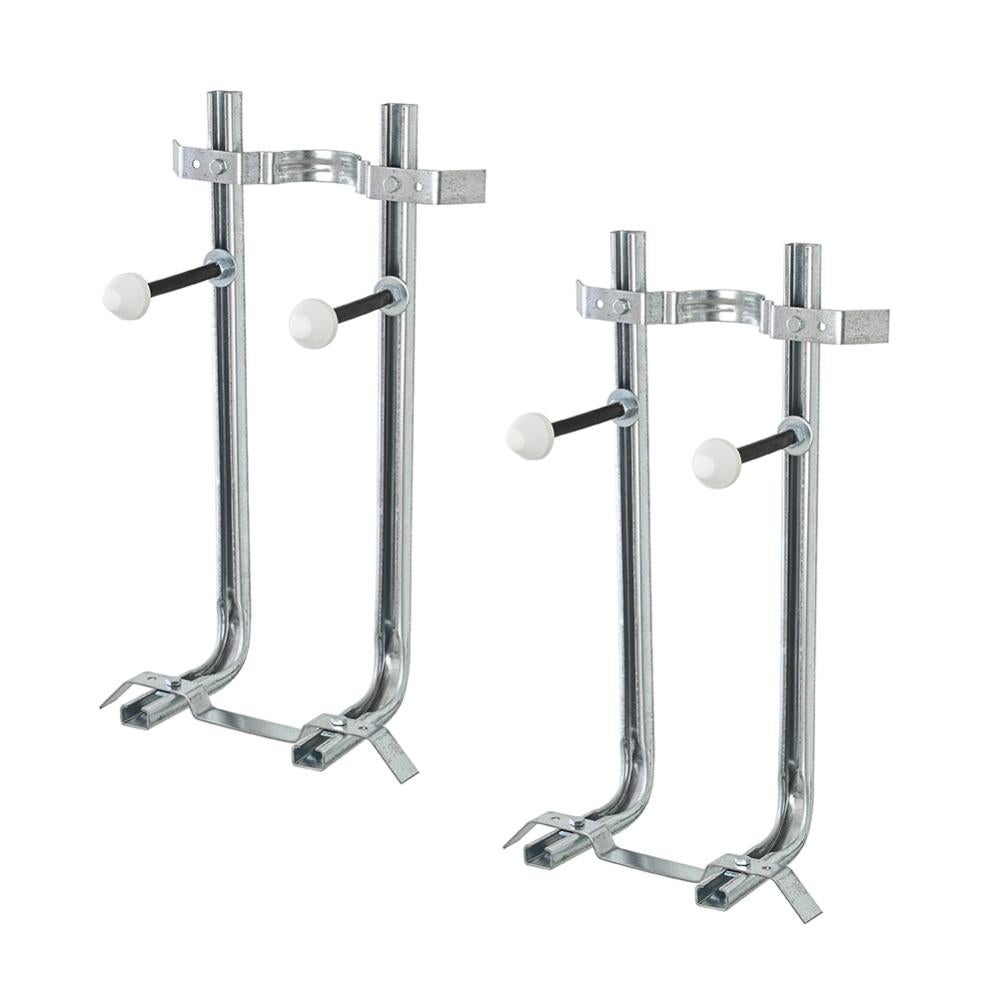 Coppia di Staffe per WC + Bidet Sospesi in Acciaio portata 400 kg ...