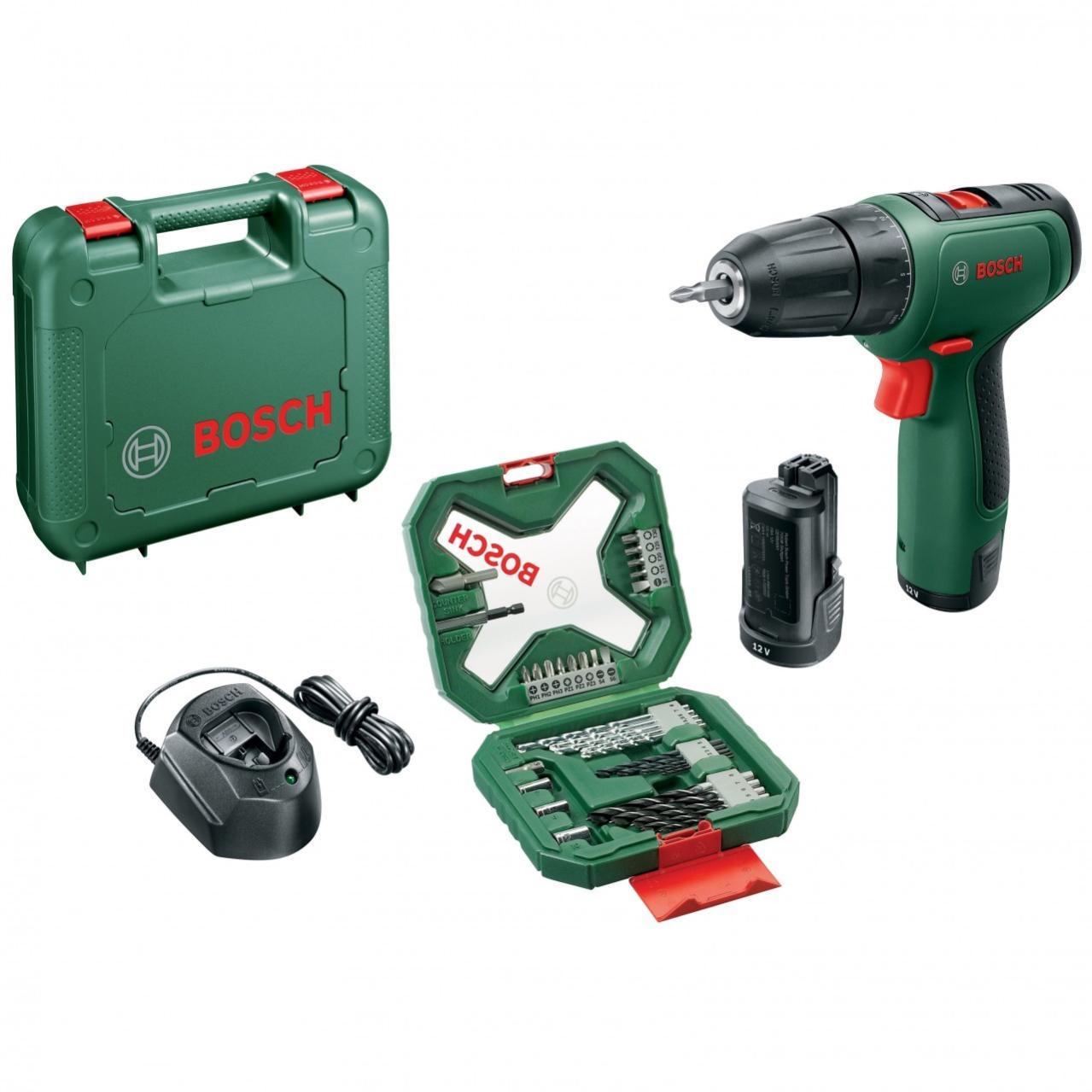 Trapano Bosch-V con 2 Batterie 1.5 Ah | Leroy Merlin