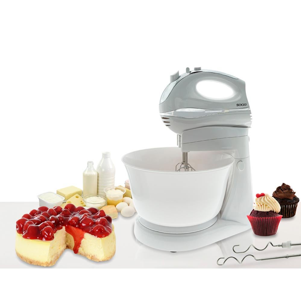 Batteur-Mixer De Main Electrique Avec Bol Tournant SOGO 300W | Leroy Merlin