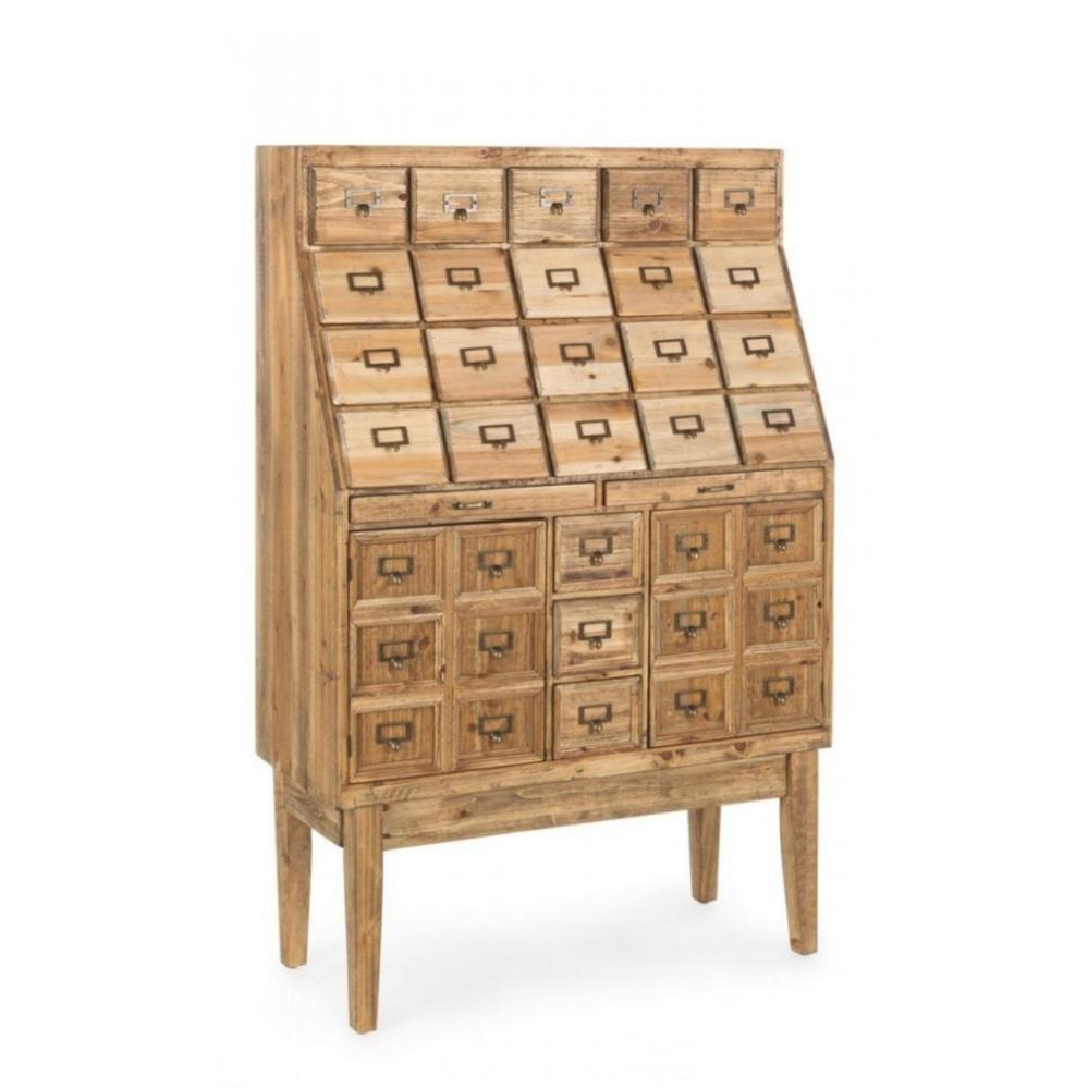 Dispensa industriale 2 ante 25 cassetti Sixtem in legno | Leroy Merlin