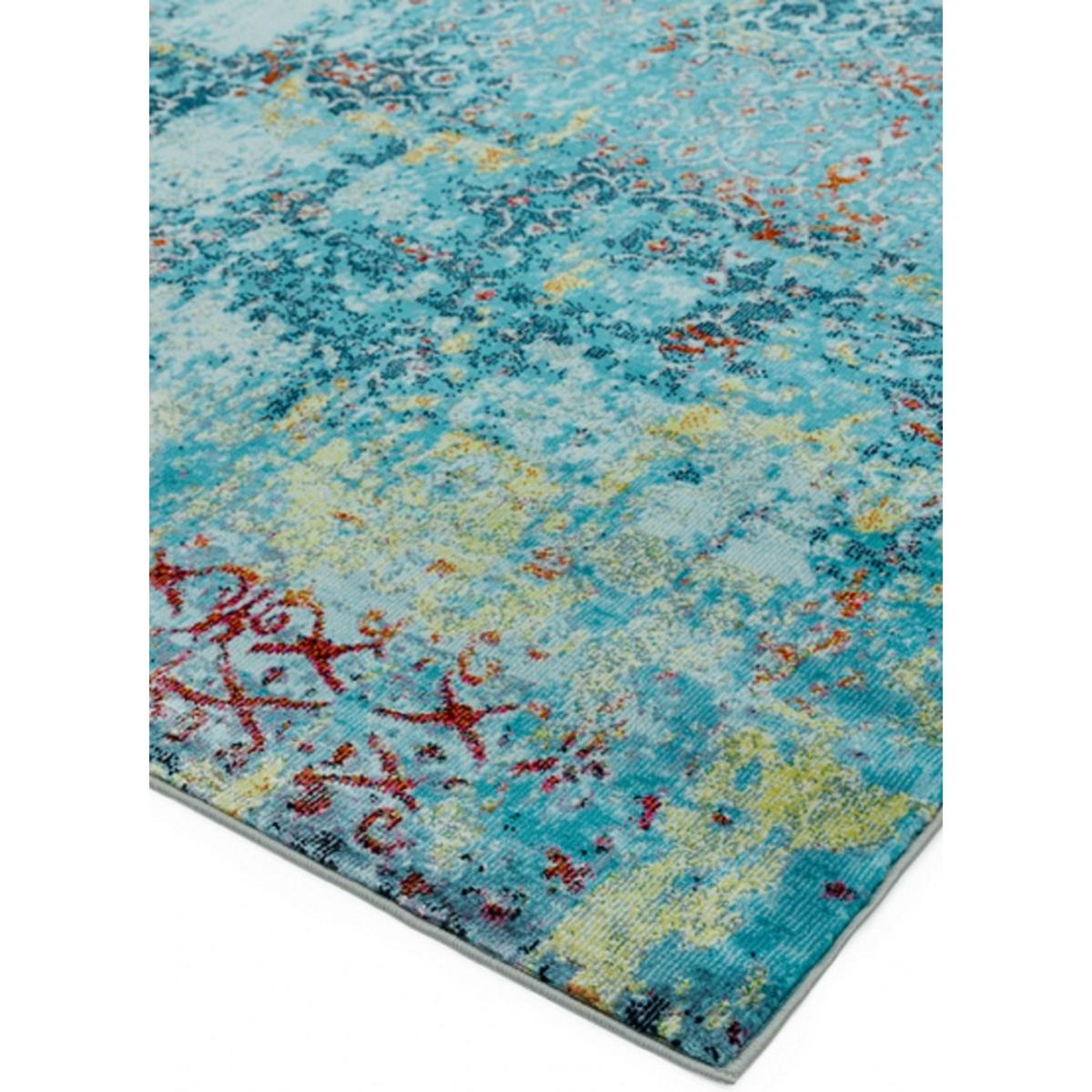 Tapis de salon moderne tissé plat EMILIO VINTAGE 200x290 cm | Leroy Merlin