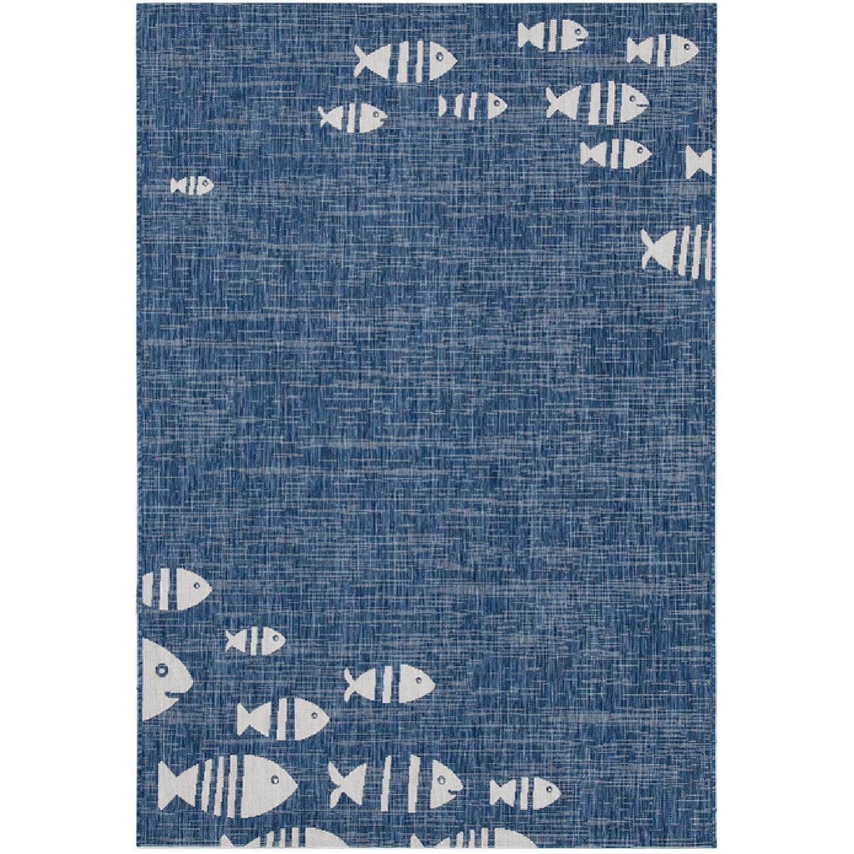 Tapis intérieur extérieur BLUE FISH 120x170 cm | Leroy Merlin