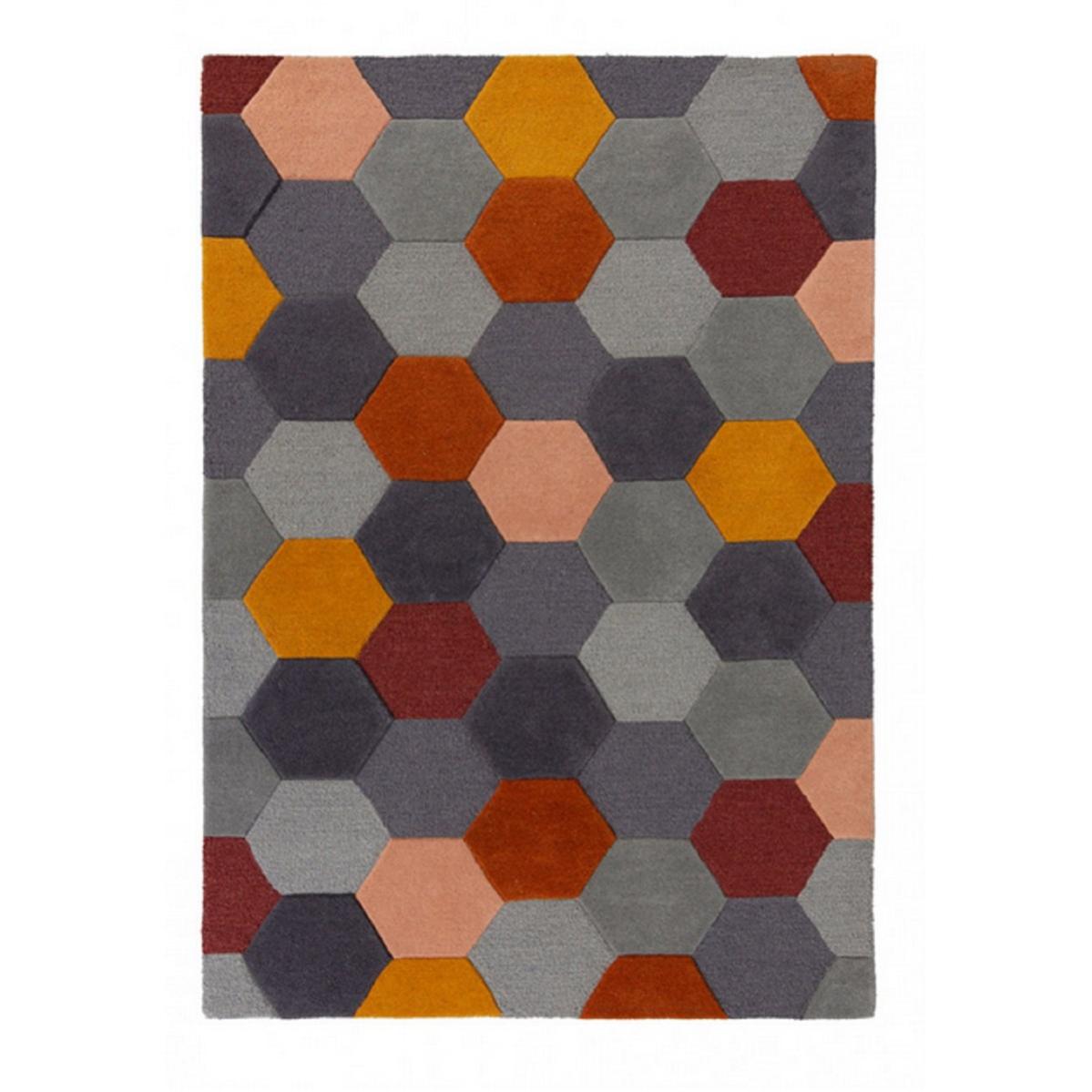 Tapis de salon moderne en laine SUNRO 160x230 cm | Leroy Merlin