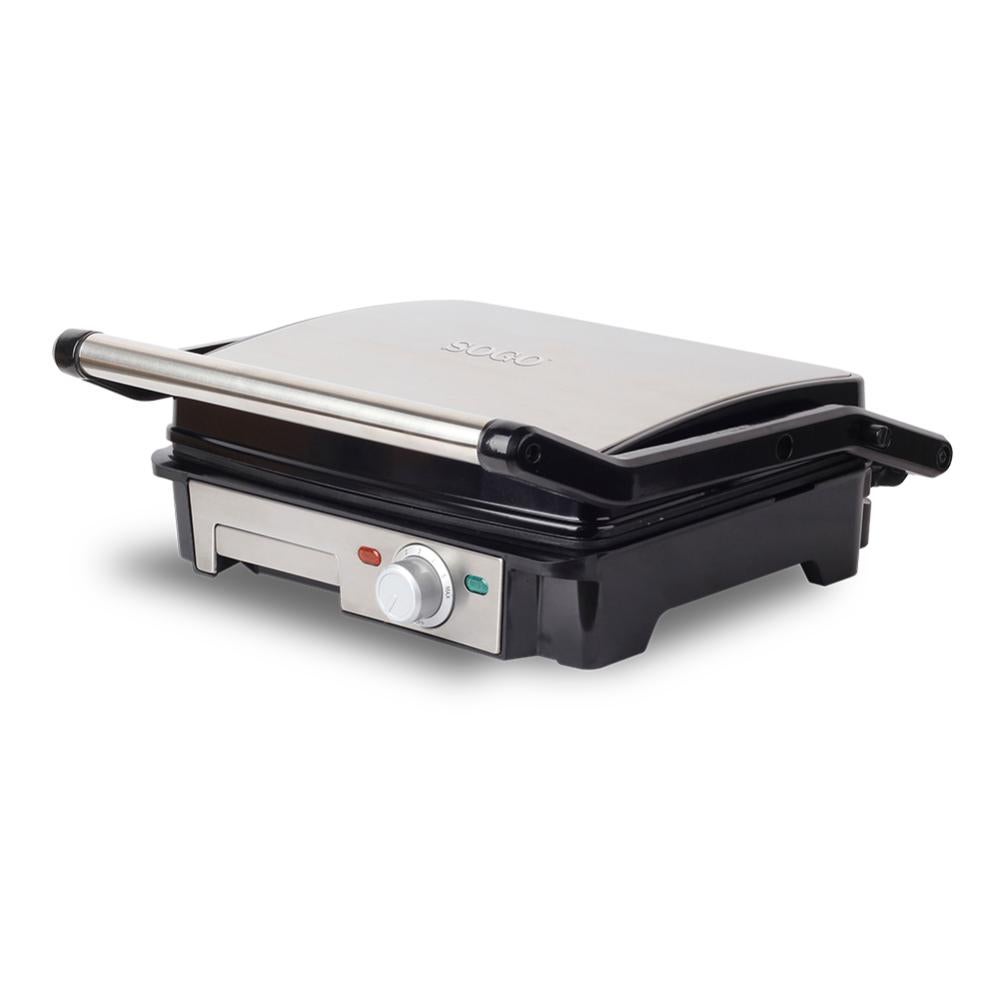 Tostapane grill 4 fette / 2000W / griglia piatta / 29*23 / 180° Sogo ...