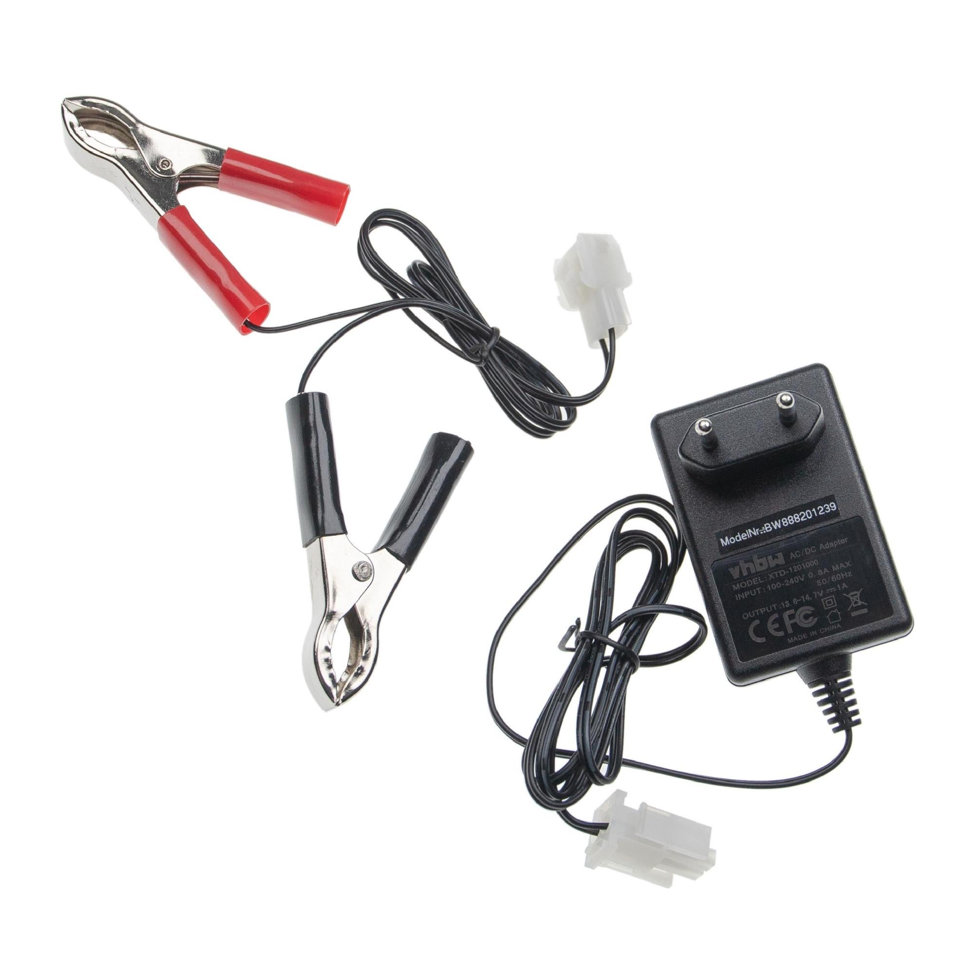 Vhbw alimentatore universale per varie batterie da avviamento per robot ...