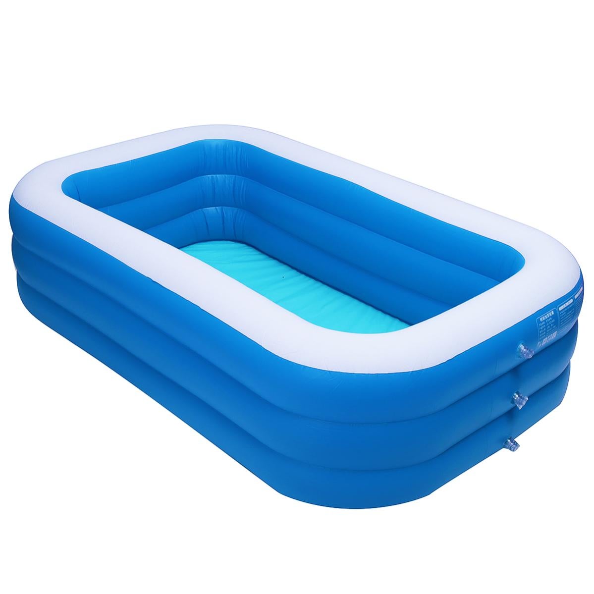 Piscina gonfiabile 3 strati rettangolare 150 x 105 x 50 cm | Leroy Merlin