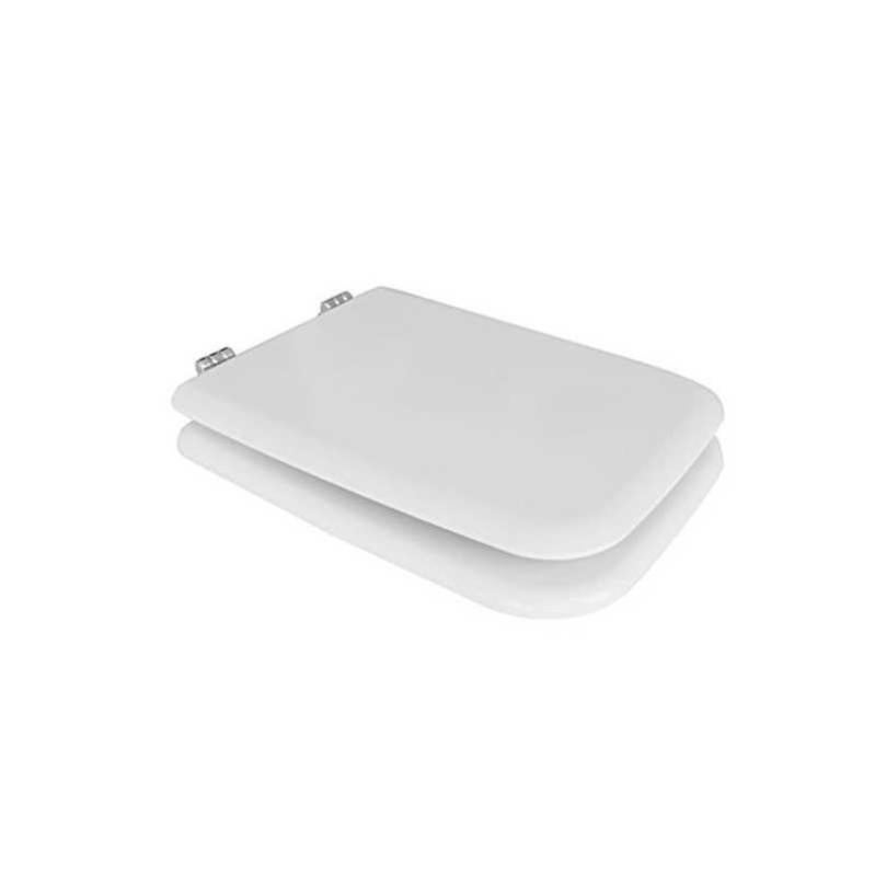 Sedile Wc Ideal Conca Legno Bianco 340210 C&M | Leroy Merlin