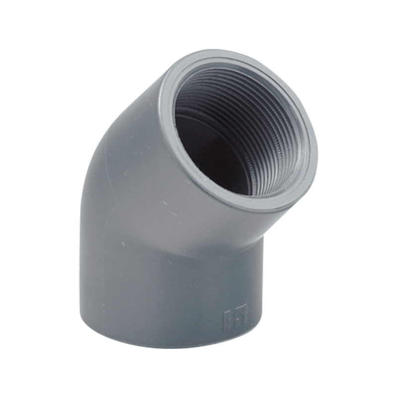 Gomito 45 PVC Filetto Femmina Leroy Merlin gomito-45-pvc-filetto-femmina-leroy-merlin