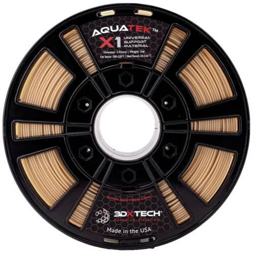 3D Xtech USM1030500N AQUATEK X1 ADVANCED USM Filament hydrosoluble 2.85 mm 500 g beige incolore ...