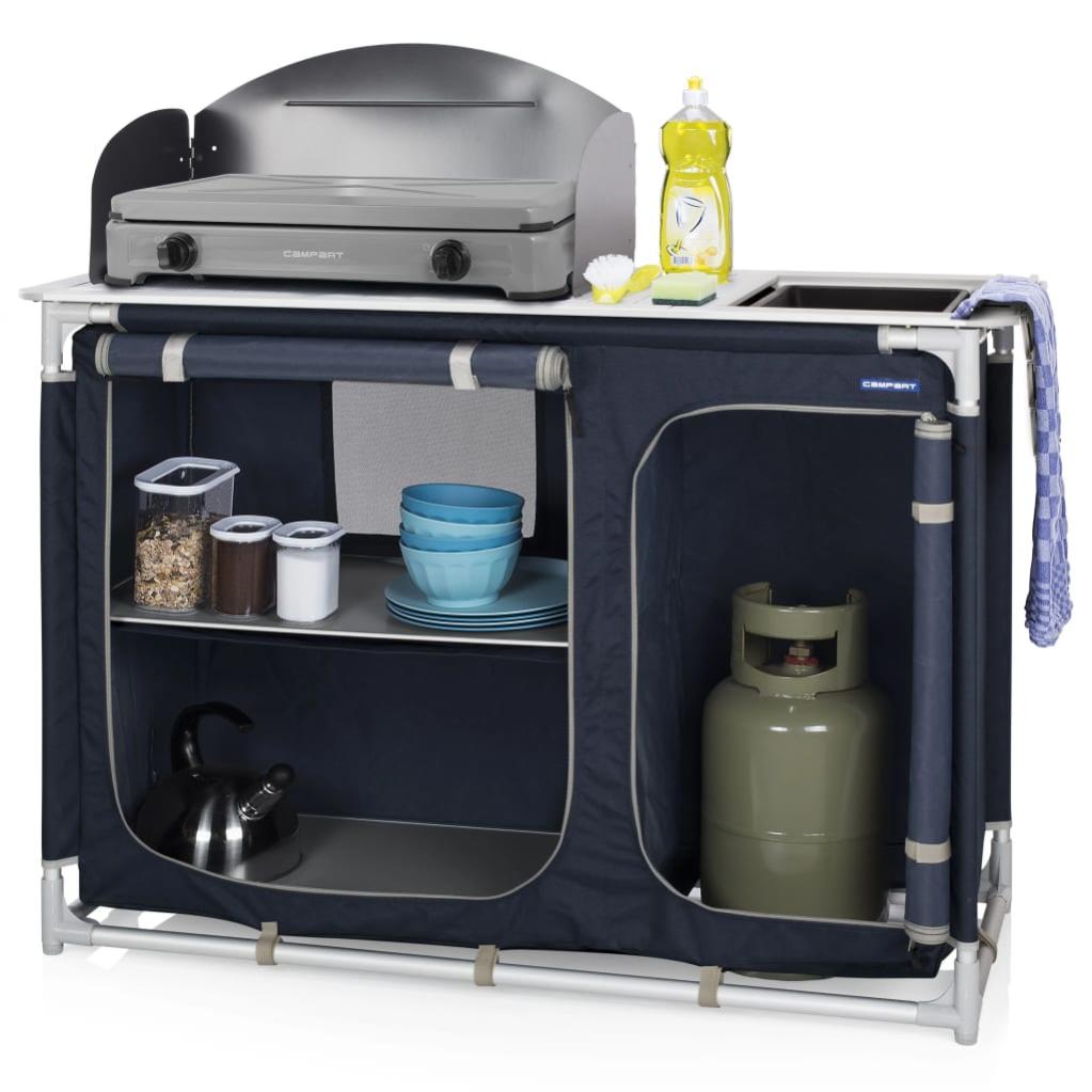 Campart Travel Cucina da Esterno Alicante Blu 121,5x82x114 cm | Leroy ...