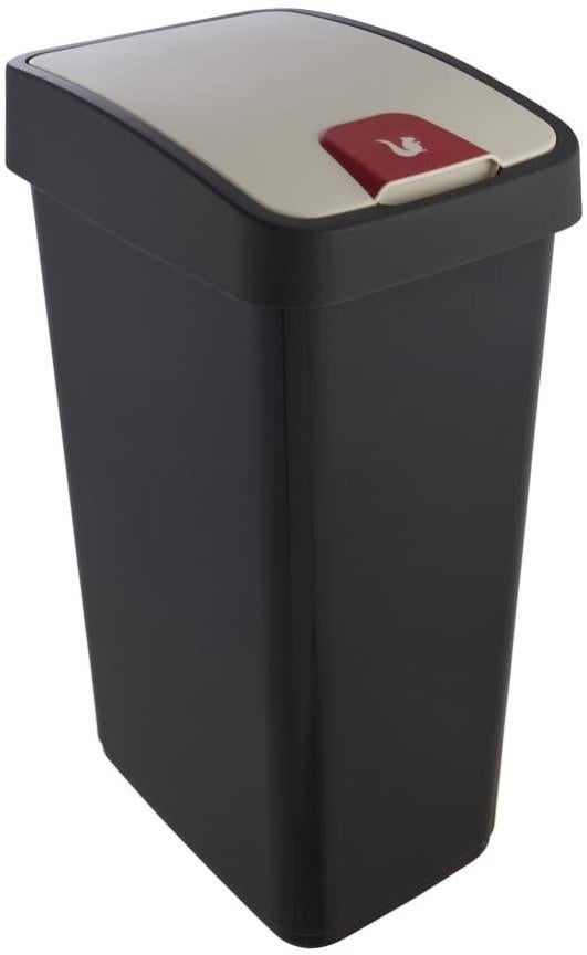 Cestino Premium con Coperchio Basculante, Soft Touch, 45 L, Magne ...