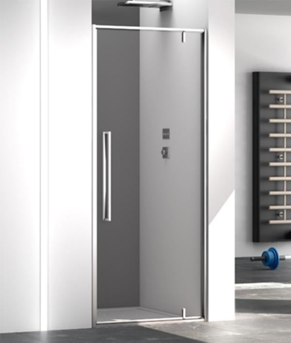 Porta doccia battente pivot 70 cm trasparente zen zepv megius | Leroy ...