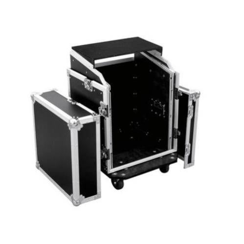 Mallette Omnitronic LS5 Laptop-Rack,12 HE avec roulettes, avec poignée ...