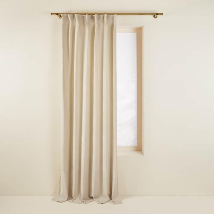 Tenda con fettuccia arricciatenda DARIO Bianco antico | Leroy Merlin