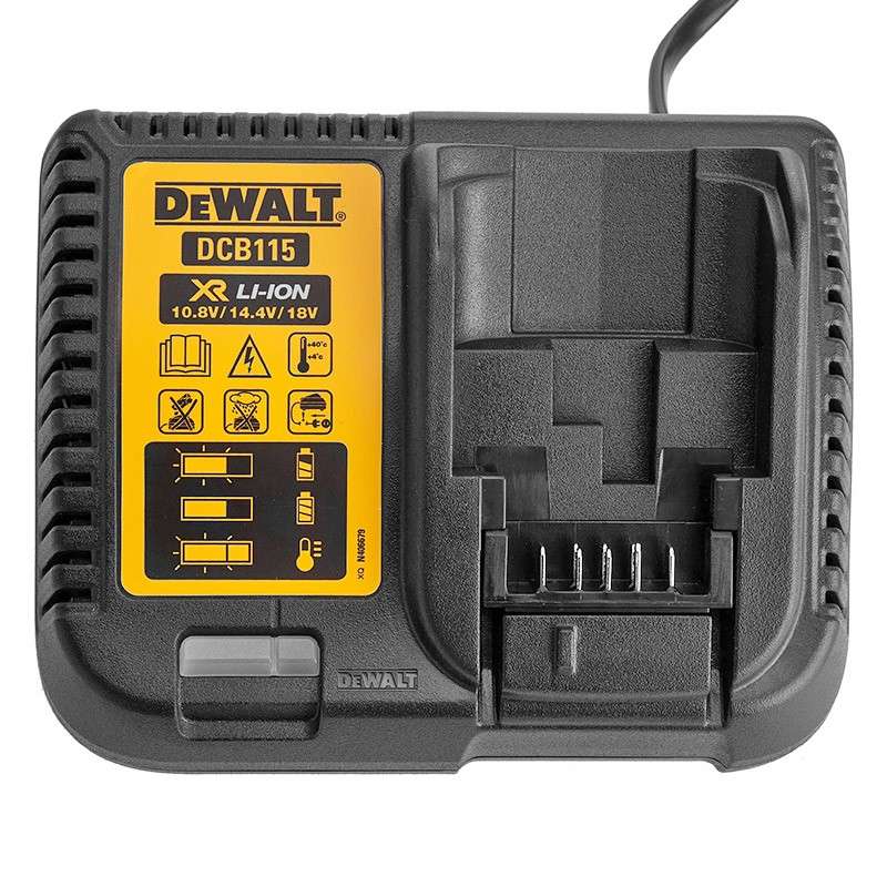 Chargeur de batteries DEWALT DCB115-XJ 10.8 V à 18 V Li-ion | Leroy Merlin