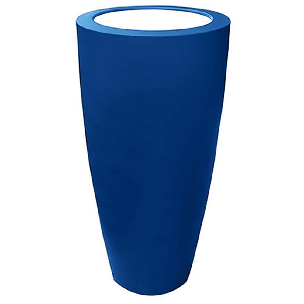 Pot conique 3 en 1 pot de fleurs-mange debout-seau à champagne dessus ...