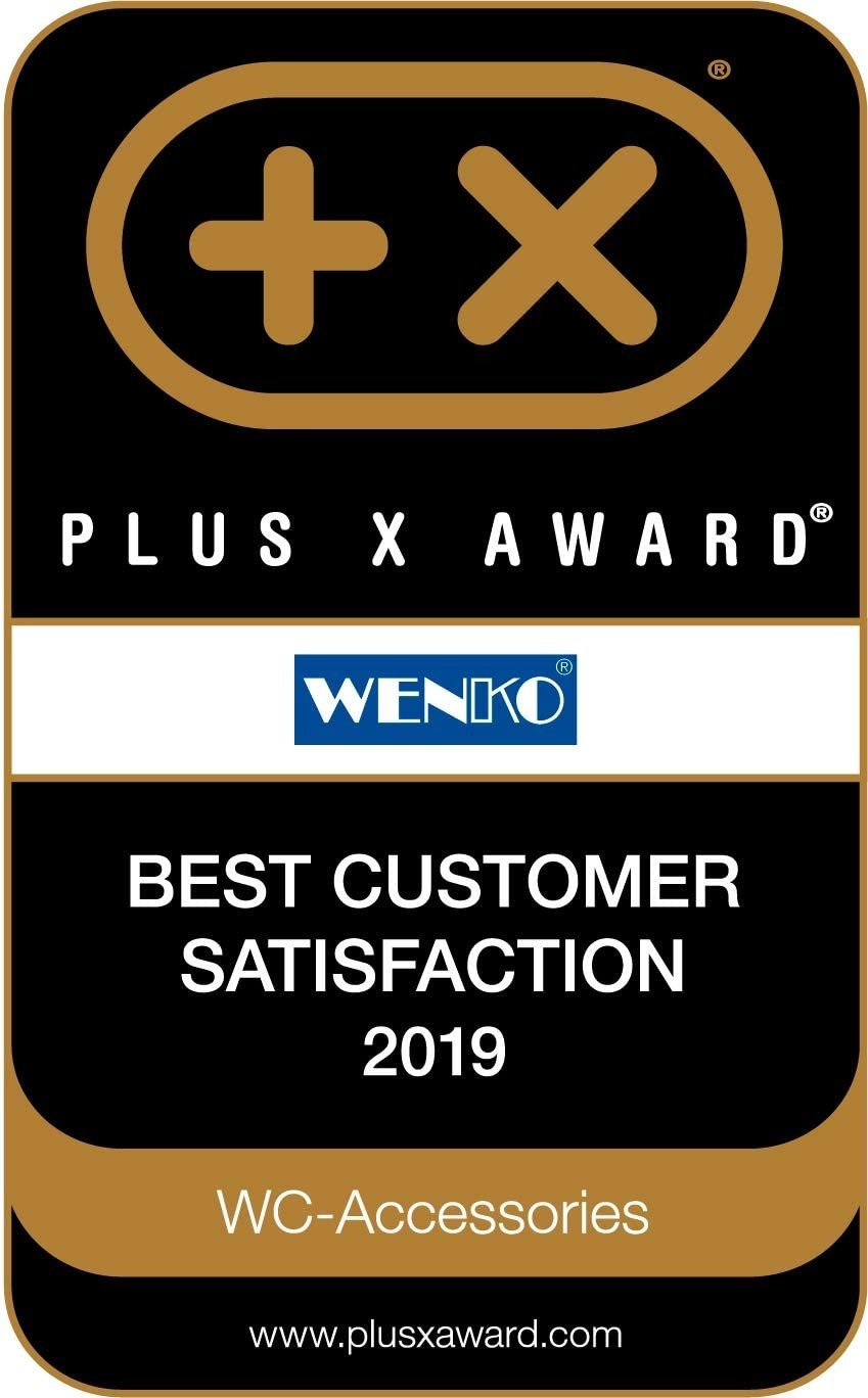 WENKO Sedile WC Nr. 1, abbassamento automatico Soft Close, fissaggio ...