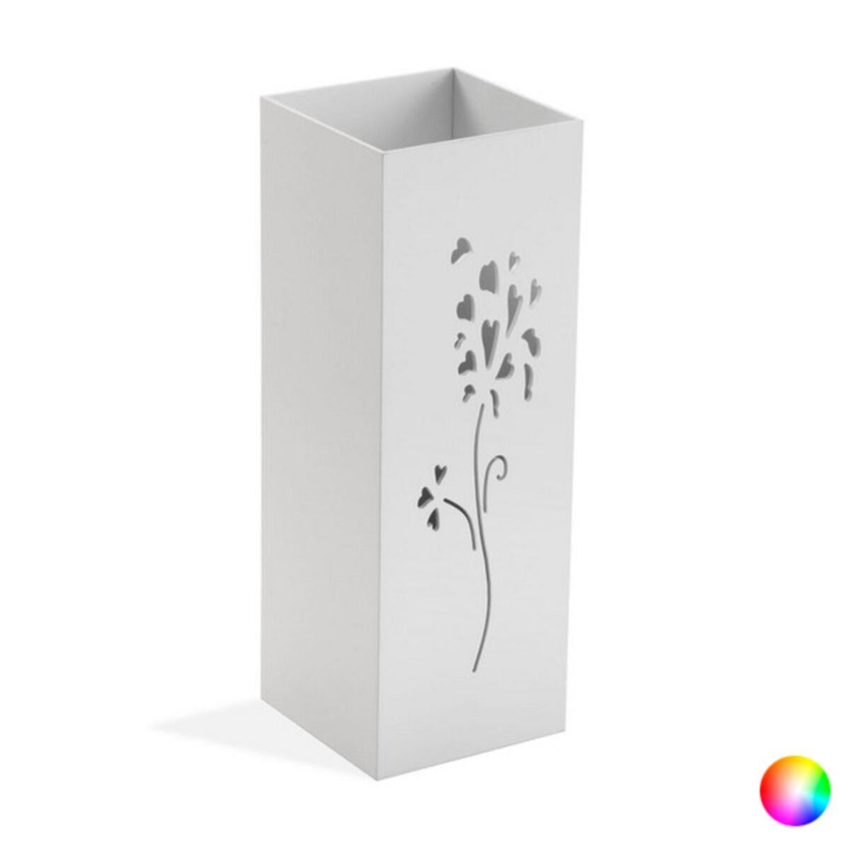 Portaombrelli Fiori Legno MDF (22 x 48 x 22 cm) Bianco | Leroy Merlin
